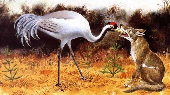 Le gru nell’ arte | Cucciolo Azzurro